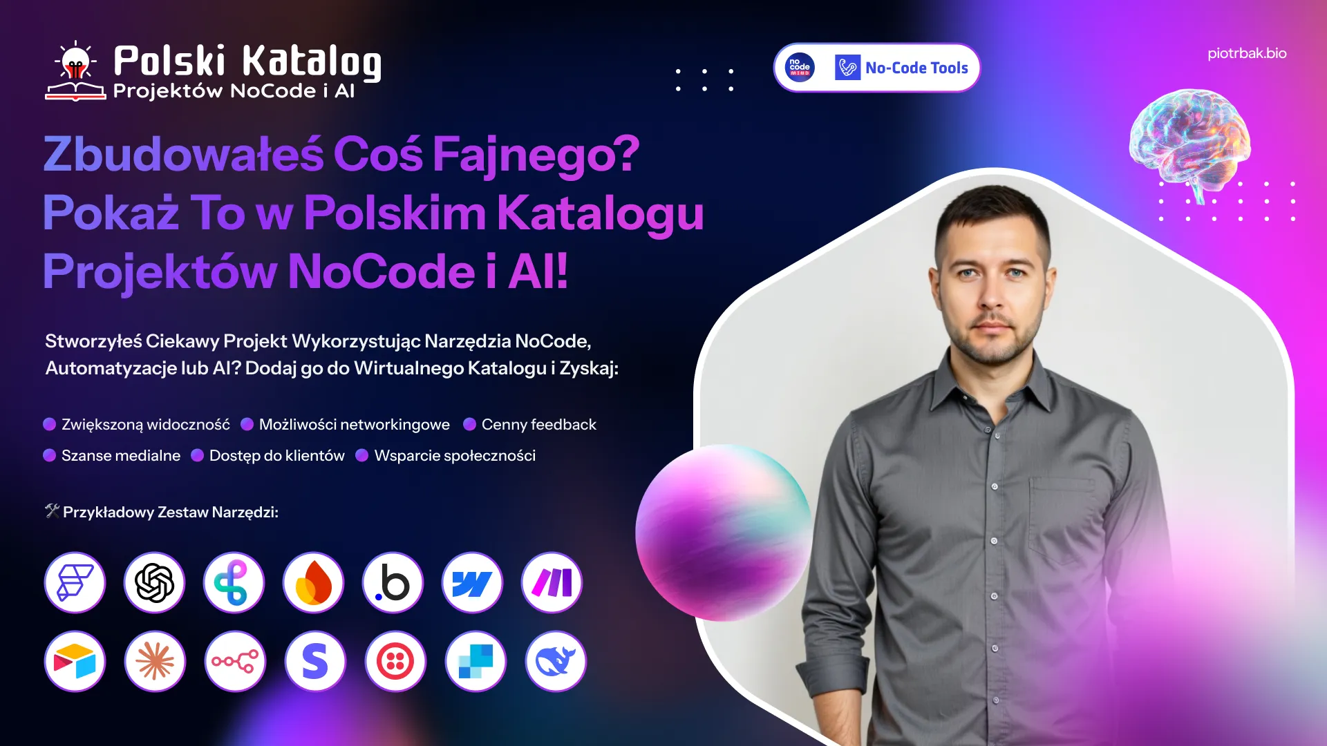 🇵🇱 Polski Katalog Projektów NoCode / AI