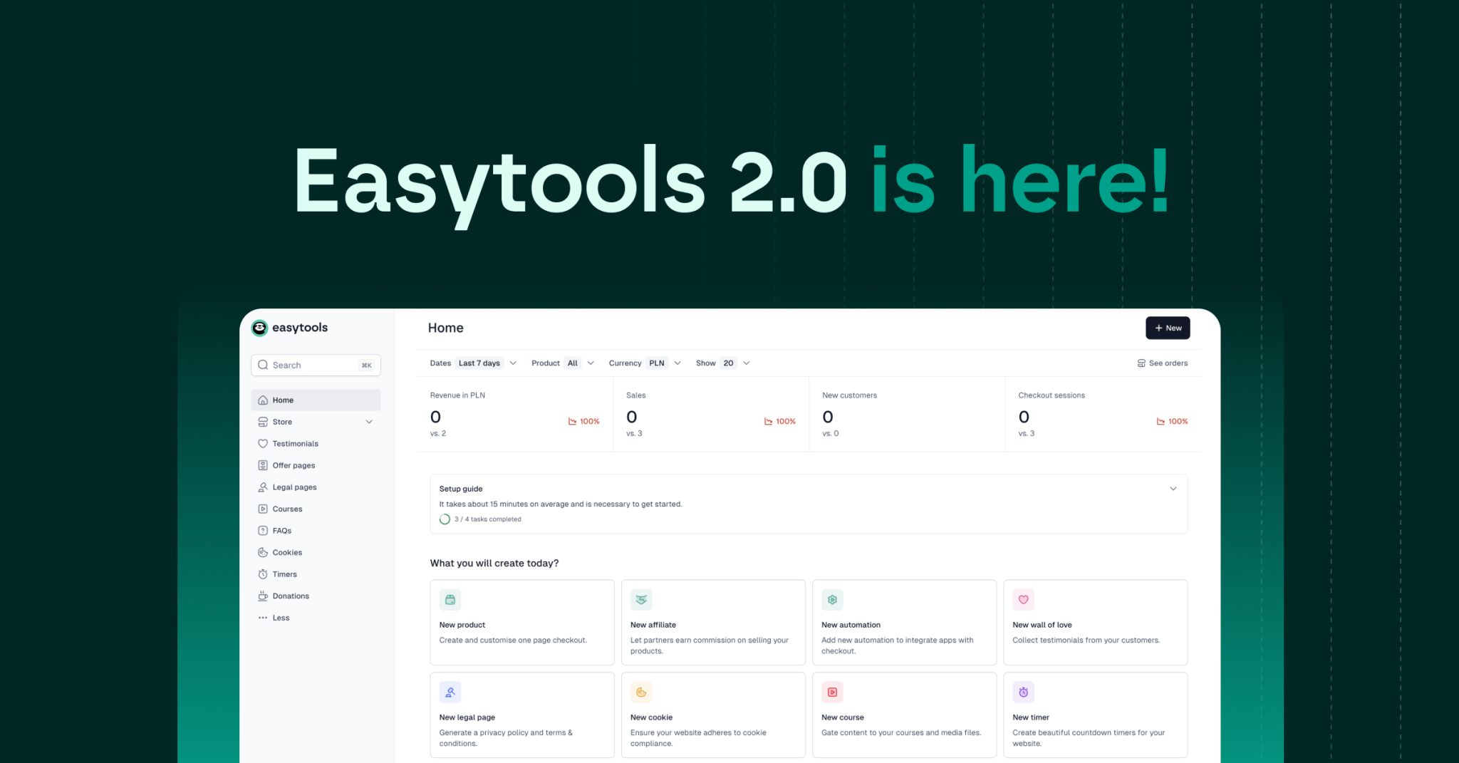 Easytools 2.0 nowa odsłonę platformy do sprzedaży produktów cyfrowych